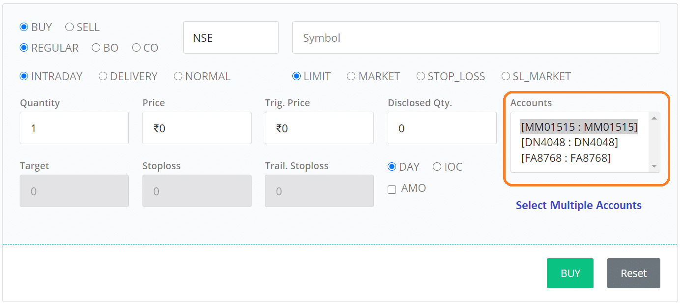 Trade - Stocks Developer